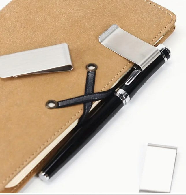 Thin Money Clip- Stainless steel – Engraving Reimagined