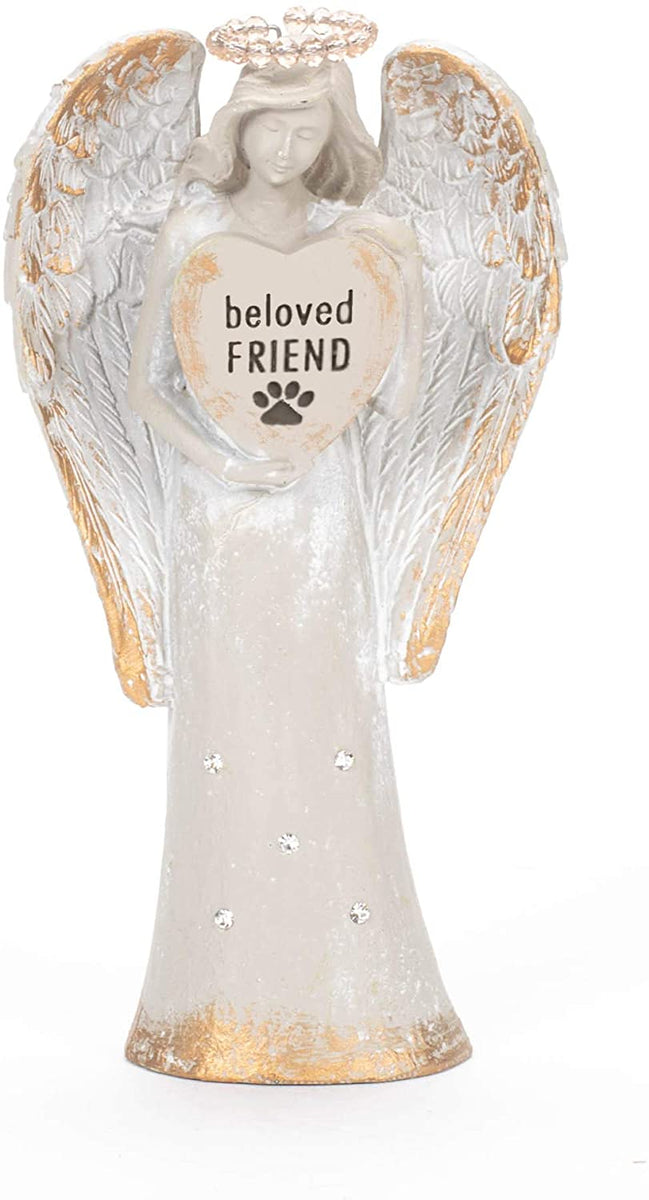 Beloved Friend Memorial Angel – Engraving Reimagined