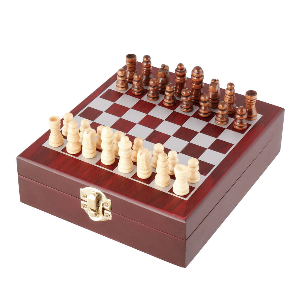 CHESS BOX SET WITH 5 PC WINE TOOLS- ROSEWOOD BOX – Engraving Reimagined