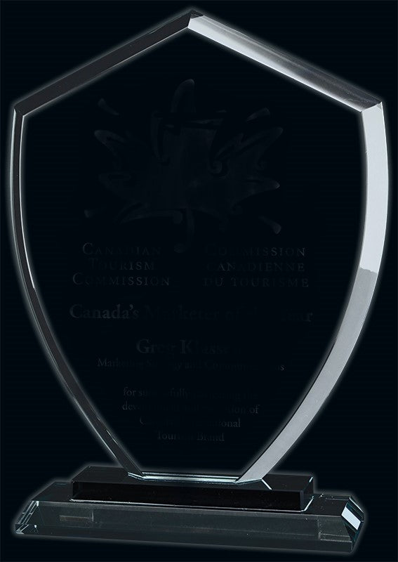Conquest Glass Award – Customized Graduation Gift in Canada – Engraving ...