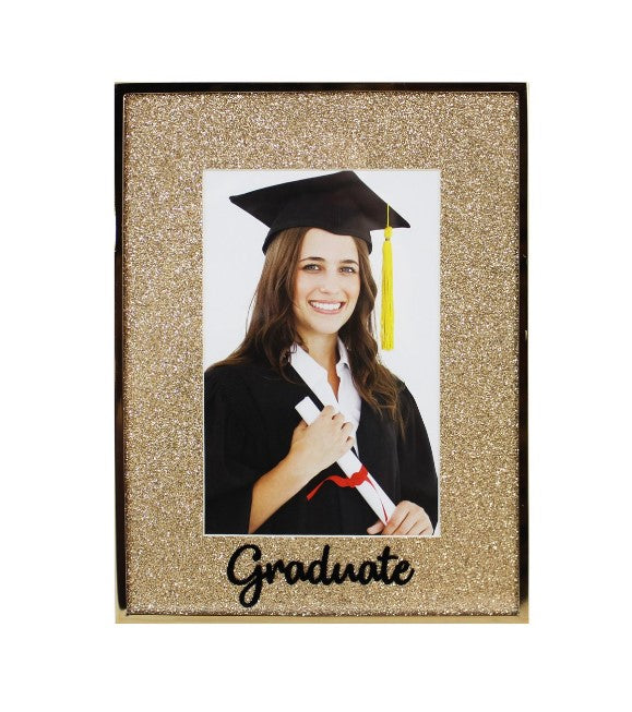 4x6 GOLD MTL. FRM.-GRADUATE – Engraving Reimagined